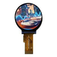 China 0.9 Inch Round TFT LCD Display 128x128 Resolution IPS ST7735 SPI Interface for Wearables and Medical Devices for sale