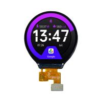 China 1.09 Inch Circular TFT LCD Module 240x240 Resolution SPI Interface GC9A01 Driver IC for Wearable Devices for sale