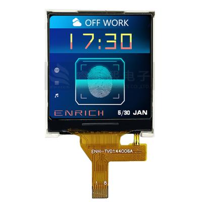 China 1.44 Inch TFT LCD Module 128x128 Resolution with ST7735S Driver and SPI Interface for Embedded Systems for sale