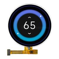 China 1.6 Inch Circular TFT Display 400x400 Resolution IPS QSPI Interface ST77903 IC for Wearables and Industrial HMI for sale