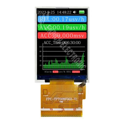China 2.8 Inch TFT LCD Module 240x320 Resolution with ST7789 Driving IC for Industrial and Medical Applications for sale