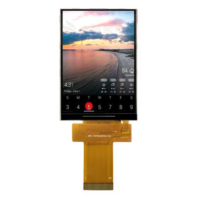 China 3.5 Inch TFT LCD Module with 320x480 Resolution, MIPI Interface and ILI9488 Driver IC for Automotive and Industrial Applications for sale