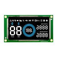 China Custom VA Transmissive Negative LCD Panel 118x66mm with FPC Connector for Industrial and Medical Applications for sale