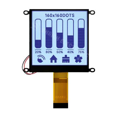 China Custom 160x160 Graphic LCD Display 3.5 Inch Monochrome with UC1698u Drive IC and -20°C to +70°C Operating Range for sale