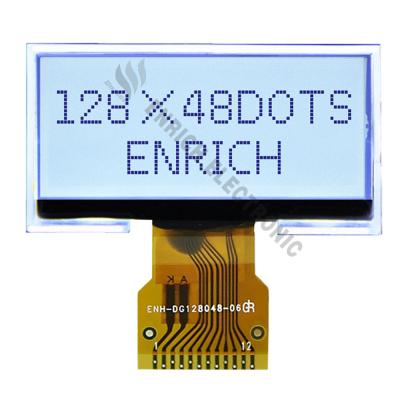 China 1.5 Inch 128x48 Graphic LCD Display with ST7567 Driver IC and -20°C to +70°C Operating Temperature for Industrial Control for sale