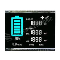 China Custom VA Segment LCD Display 1/4 Duty 1/3 Bias 5V Operating -20°C to +70°C Temperature Range for sale