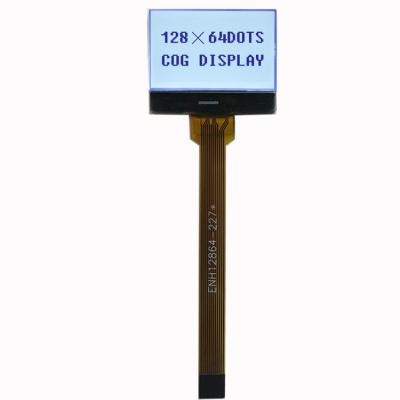 China 128x64 Graphic LCD Display Module with FSTN Technology and COG+FPC Connector for Industrial Control Systems for sale