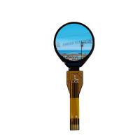 China 0.71 Inch Round TFT LCD Module with 160x160 Resolution and IPS Viewing Angle for Wearable Devices and Industrial Applications for sale
