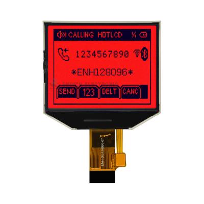 China 128x96 Dot Matrix LCD Display Module with FSTN Material and COG Technology for Industrial Control for sale