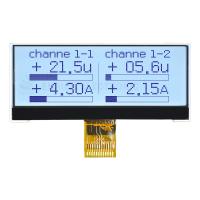 China 3.3 Inch Monochrome COG Dot Matrix LCD Display FSTN Transflective ST7525 Drive IC for Instruments for sale