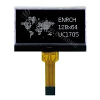 China 1.9 Inch 128x64 Resolution DFSTN Transflective Dot Matrix LCD Module with COG Technology for Industrial Control for sale