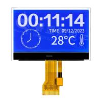 China Enrich 128x64 COG Dot Matrix LCD Display ST7567A FSTN Transflective Positive 1/65 Duty for sale