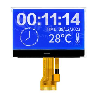 China Enrich 128x64 COG Dot Matrix LCD Display ST7567A FSTN Transflective Positive 1/65 Duty for sale