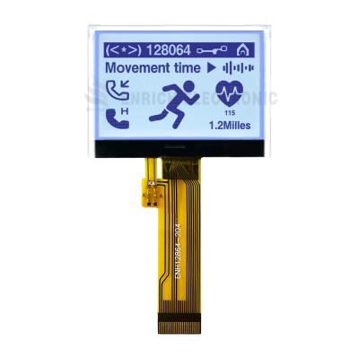 China 1.8 Inch 12864 Dot Matrix LCD Display with SPI Interface for Industrial and Consumer Electronics for sale