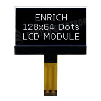 China 2.4 Inch Monochrome LCD 12864 COG Display ST7567 FSTN Transflective Industrial for sale