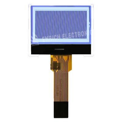 China 1.3 Inch 128x64 LCD Module with UC1701x Drive IC for Nuclear Radiation Detection Monochrome Screen for sale