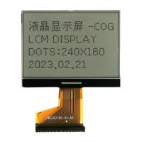 China 2.9 Inch 240x160 Transparent Dot Matrix LCD Display with UC1611S IC for POS Terminals for sale