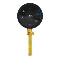 China 1.8 Inch 360x360 QSPI TFT LCD Module with Touch CST816D IC Full View Angle IPS Display for sale