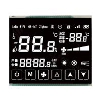 China Custom Made 86 Box Thermostat LCD VA Segment Display With Touch Buttons Manufacturer Direct for sale