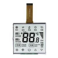China FPC Pin Connection TN Segment LCD Screen For Thermostat Underfloor Heating Shenzhen Made for sale