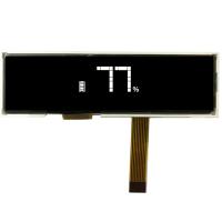 China HT1621 Driven Segment LCD Module VA Black Film Negative Display FPC Connection For UPS Power Supply for sale