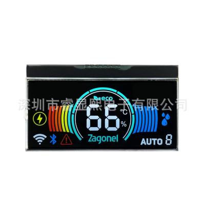 China Shenzhen Made VA Segment LCD Module Black White Screen Medical Controller Color Segment Display Factory for sale