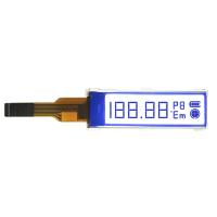 China 6 OClock View FSTN Positive COG Segment LCD Module Seven Segment Eight Character With FPC UC1671C for sale