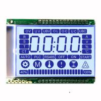 China 2.0 Inch Custom Positive Lcd Display 4 Digit 7 Segment Lcd for sale