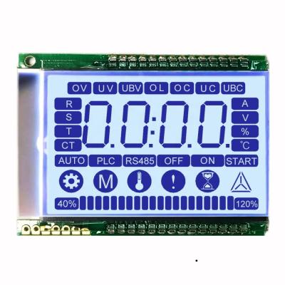 China 2.0 Inch Custom Positive Lcd Display 4 Digit 7 Segment Lcd for sale