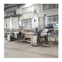 China Bubble Peeling Brush Vegetable Washing Machine 300-500kg/H For Carrot Cassava Apple for sale