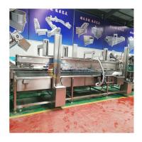 China Bubble Peeling Brush Vegetable Washing Machine 300-500kg/H For Carrot Cassava Apple for sale