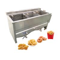 China 300 KG Capacity 304 Stainless Steel Automatic Fried Chicken Deep Fryer for Potato Chips for sale
