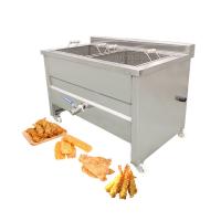 China 300 KG Capacity 304 Stainless Steel Automatic Fried Chicken Deep Fryer for Potato Chips for sale