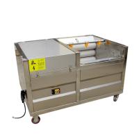 China Sweet Potato Cleaning Washing and Peeling Machine with Adjustable Controlled Speed for sale