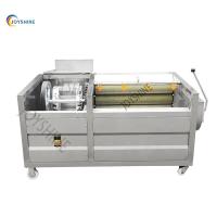 China Sweet Potato Cleaning Washing and Peeling Machine with Adjustable Controlled Speed for sale