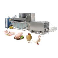 China High Productivity Steam Chicken Slaughtering Machine for Customizable Halal Poultry for sale