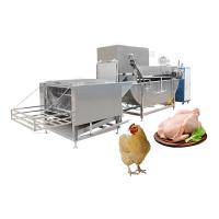 China High Productivity Steam Chicken Slaughtering Machine for Customizable Halal Poultry for sale