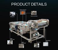 China OEM/ODM Bubble Washing Line Cleaning Machine For Vegetables Fruits Mushrooms for sale