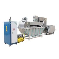 China Chicken Feather Removal Machine 7 Roller Scalding Plucking Poultry Slaughterhouse for sale