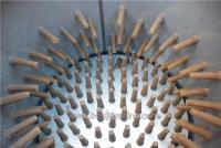 China Stainless Steel 1400r/min Automatic Electric Chicken Feather Plucker Machine for sale