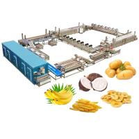 China Automatic Snack French Fries Production Line Food Industry Fresh Chips Making Machine for sale