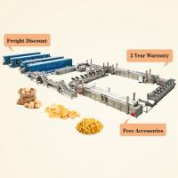 China Automatic Snack French Fries Production Line Food Industry Fresh Chips Making Machine for sale