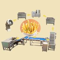 China 58 kw Power Joyshine Full Automatic French Fries Making Machine for 300 KG Production for sale