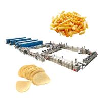 China Stainless Steel 304 Made High Yield Industrial Deep Fryer Machine for Chips Production for sale