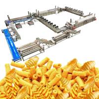 China Fully Automatic Industrial French Fry Production Line with 5500 KG Capacity per Shift for sale