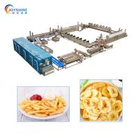China Frozen French Fries Production Line Cassava Fresh Finger Potato Chips Making Machine 5500 KG for Farms for sale