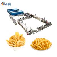 China Frozen French Fries Production Line Cassava Fresh Finger Potato Chips Making Machine 5500 KG for Farms for sale