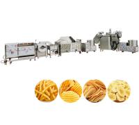 China Customized Semi Automatic 100kg Per Hour Frozen French Fries Processing Plant Production Line for Output for sale