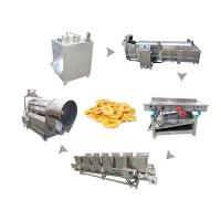 China 800 KG Banana Chips Making Machine and Production Line for Large-Scale Chips Production for sale