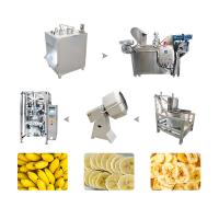 China 100-2000Kg/Hour Capacity Joyshine Banana Chip Making Machine For Snack Food Industry for sale